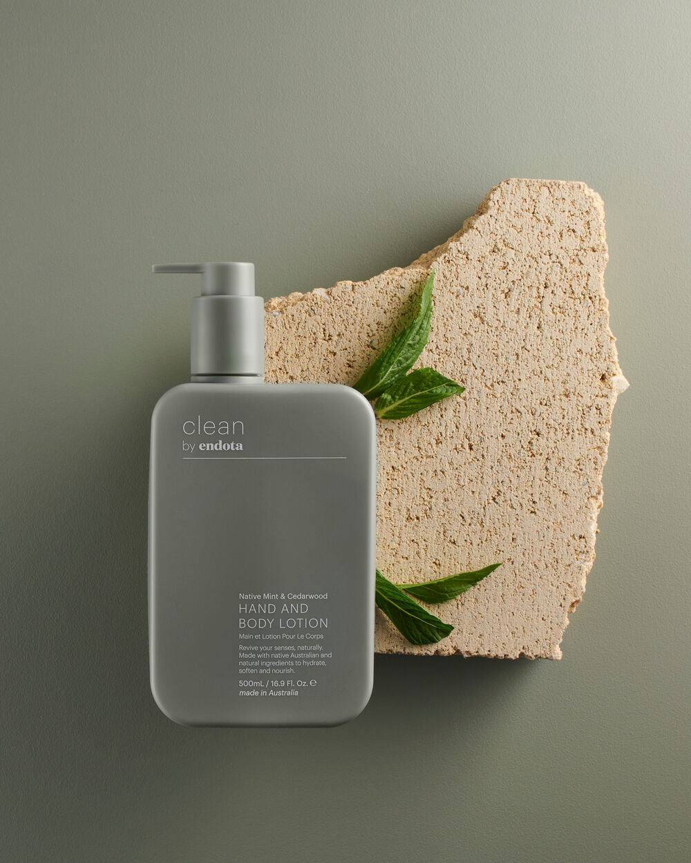 Native Mint & Cedarwood Hand and Body Lotion 500ml – endota Thailand