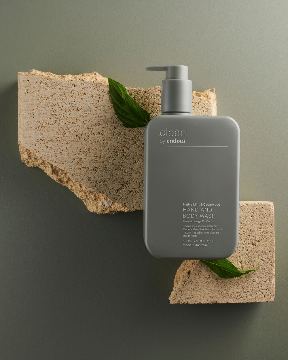 Native Mint & Cedarwood Hand and Body Wash 500ml – endota Thailand