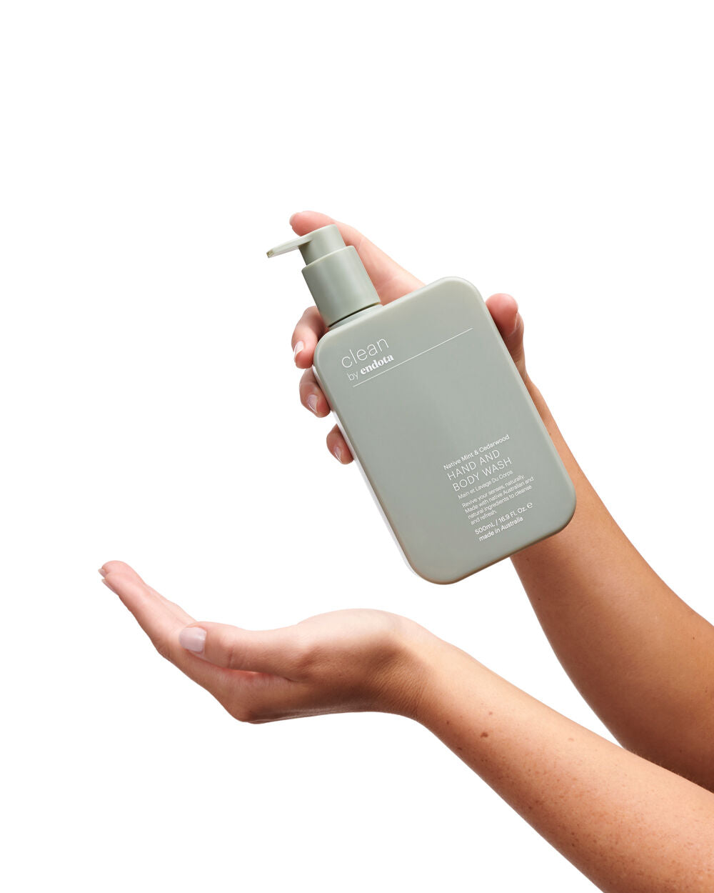 Native Mint & Cedarwood Hand and Body Wash 500ml – endota Thailand