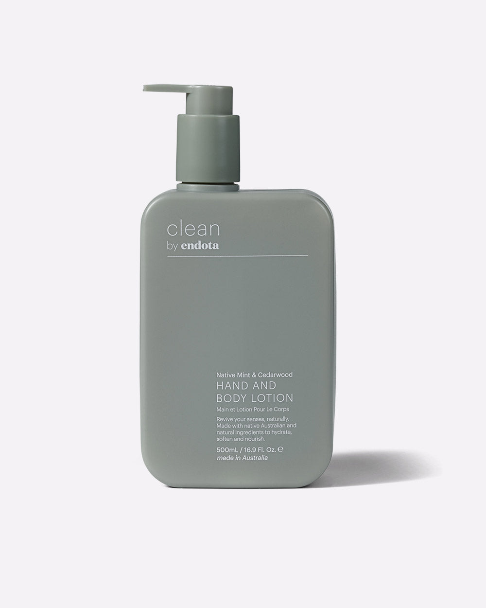 Native Mint & Cedarwood Hand and Body Lotion 500ml – endota Thailand
